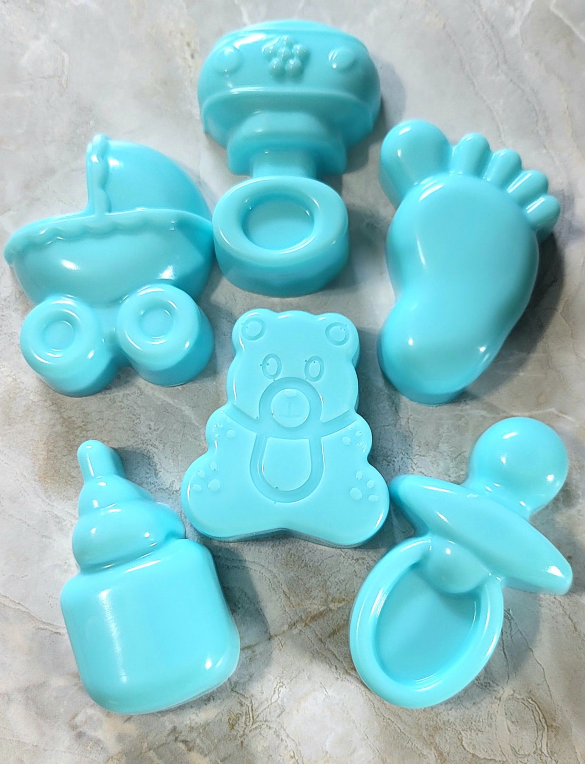 Baby Shower Baby Powder Scented Bar Soap 24pc Gift Set Party Favors ...