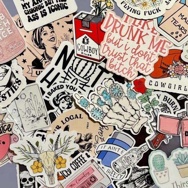 Adult Stickers - Etsy