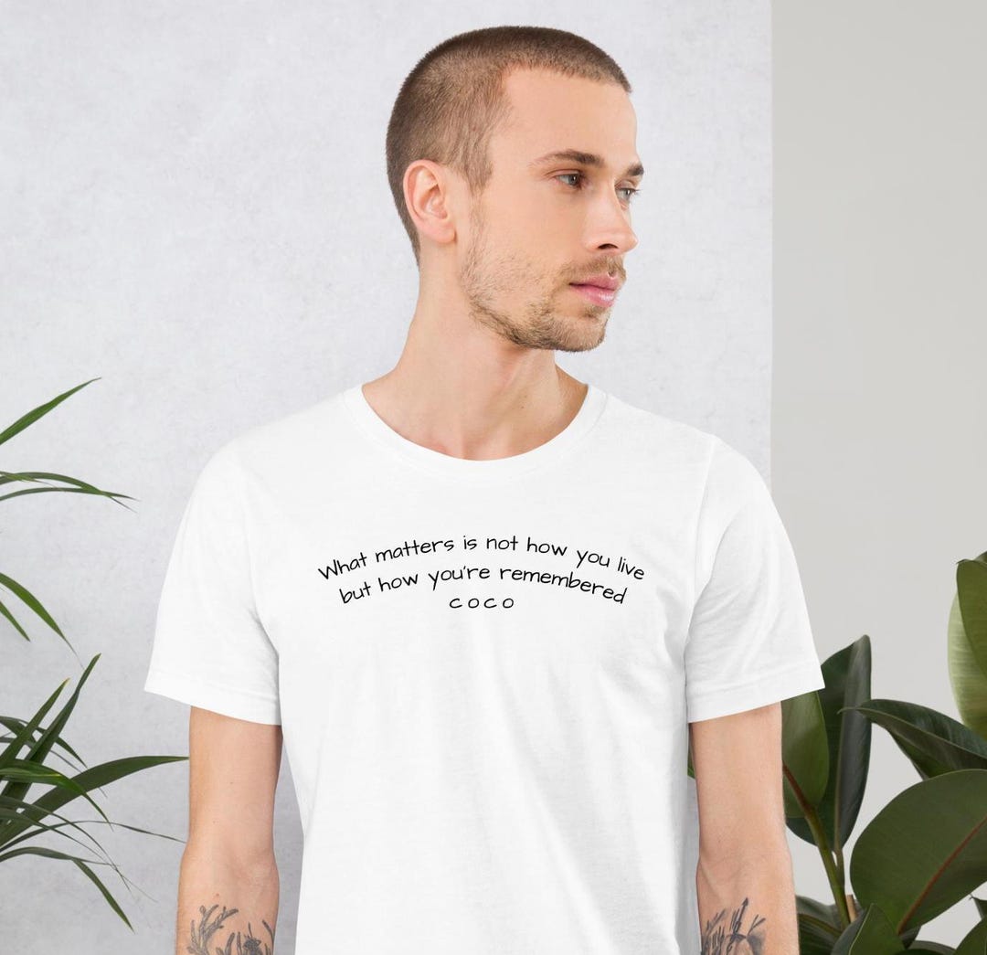 Coco Animation Movie, Movie Quote Shirt, Film Merch, Funny Tee, Retro ...