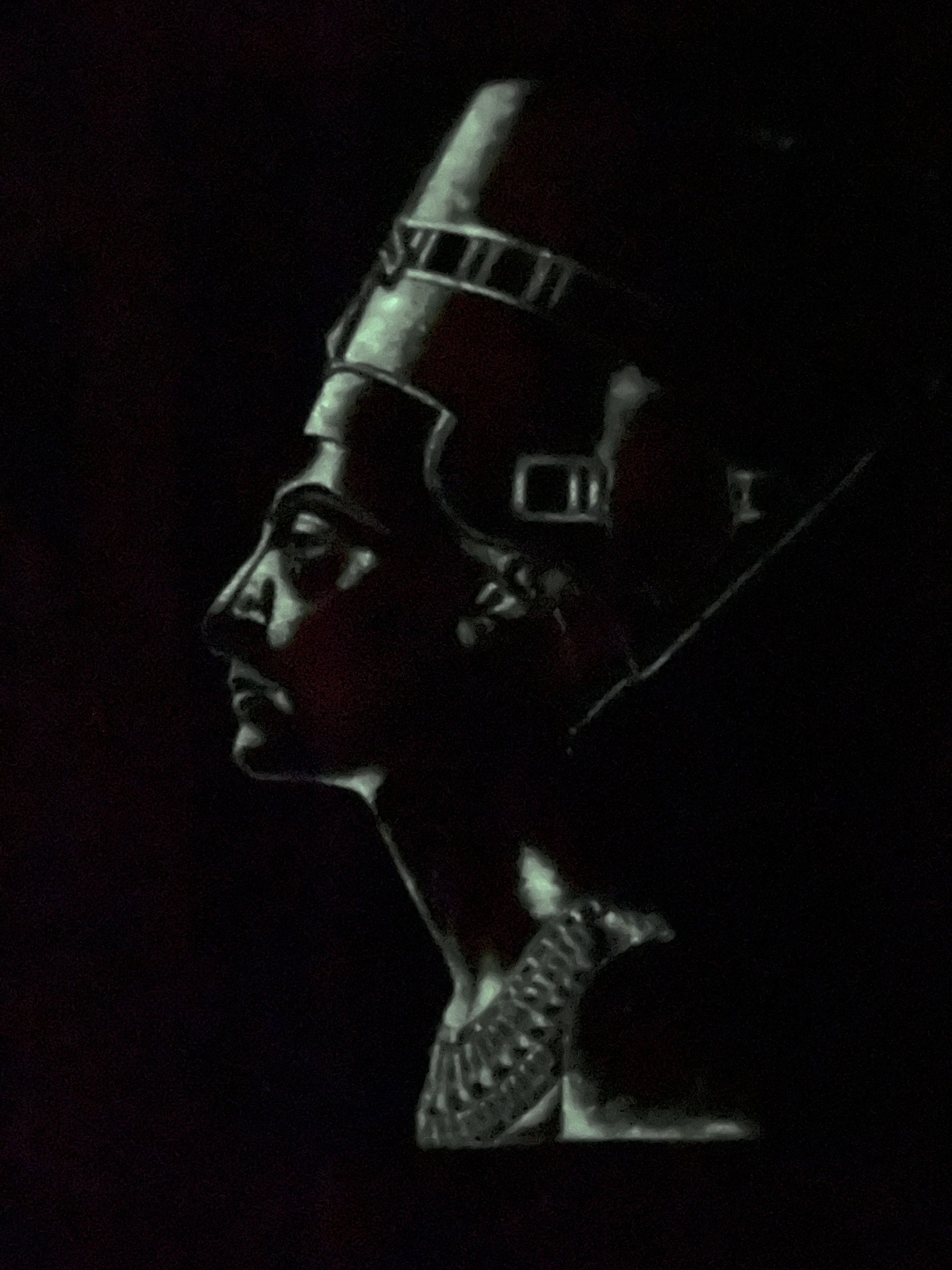 Egyptian Hand Made Papyrus Queen Nefertiti 60 X 40 Cm 24x16 Inch - Etsy