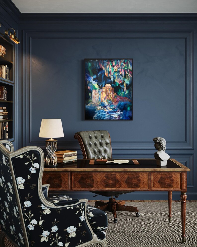 Kever Rachel Abstract Jewish Painting Rachel's Tomb Judaica Art Oil ...