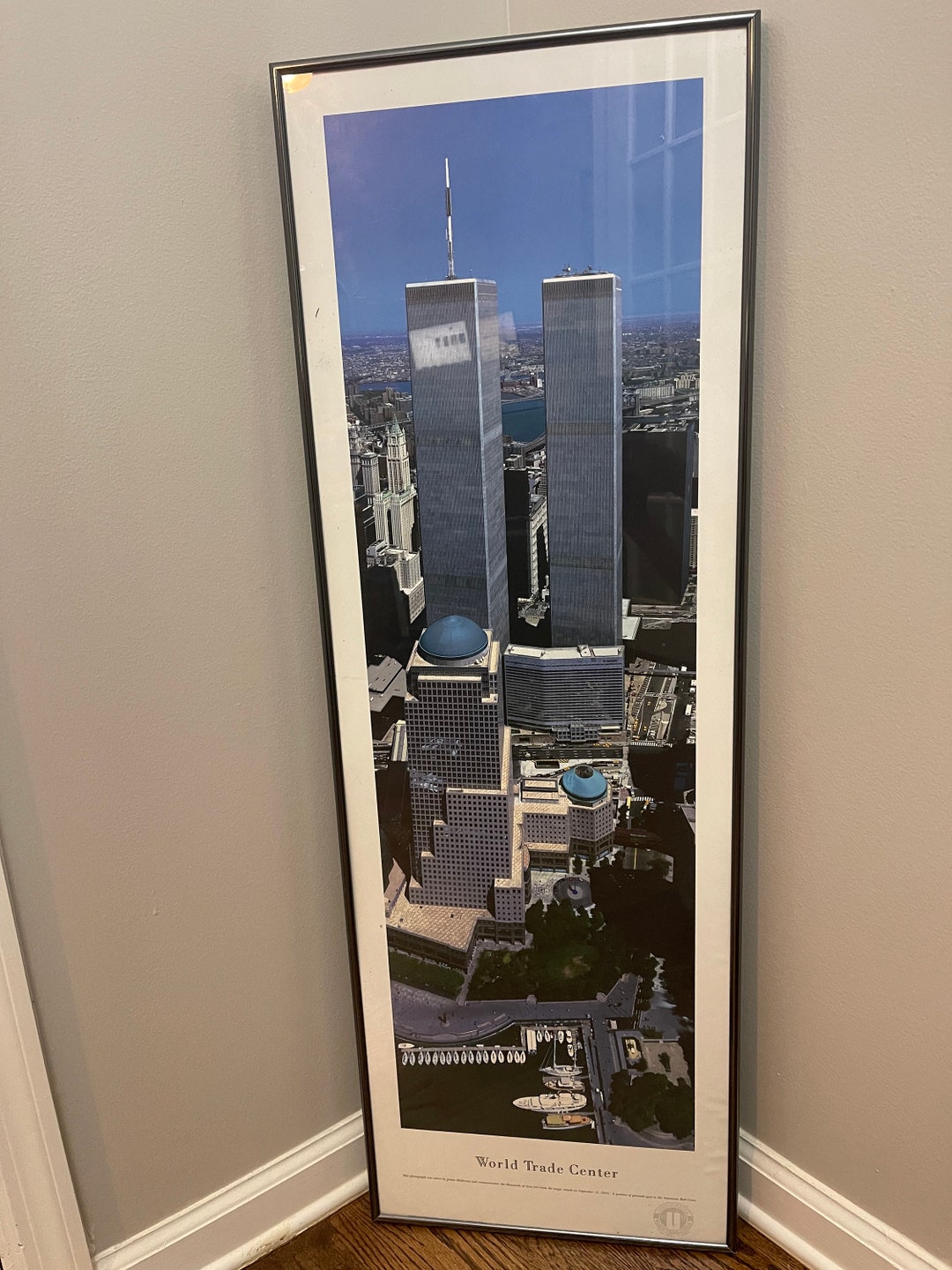 Commemorative World Trade Center September 11 Poster With Frame james ...