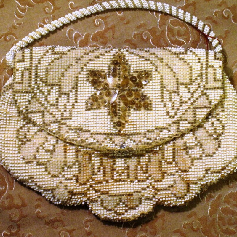 Vintage Beaded Purse - Etsy