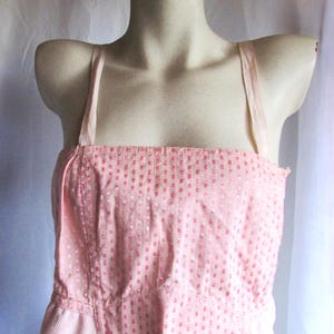 Vintage 1920's Flapper Bandeau Bra Pink Woven Cotton Binding Brassiere ...