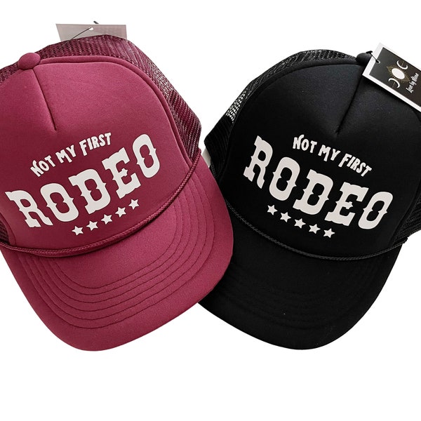 Not My First Rodeo Hat - Etsy