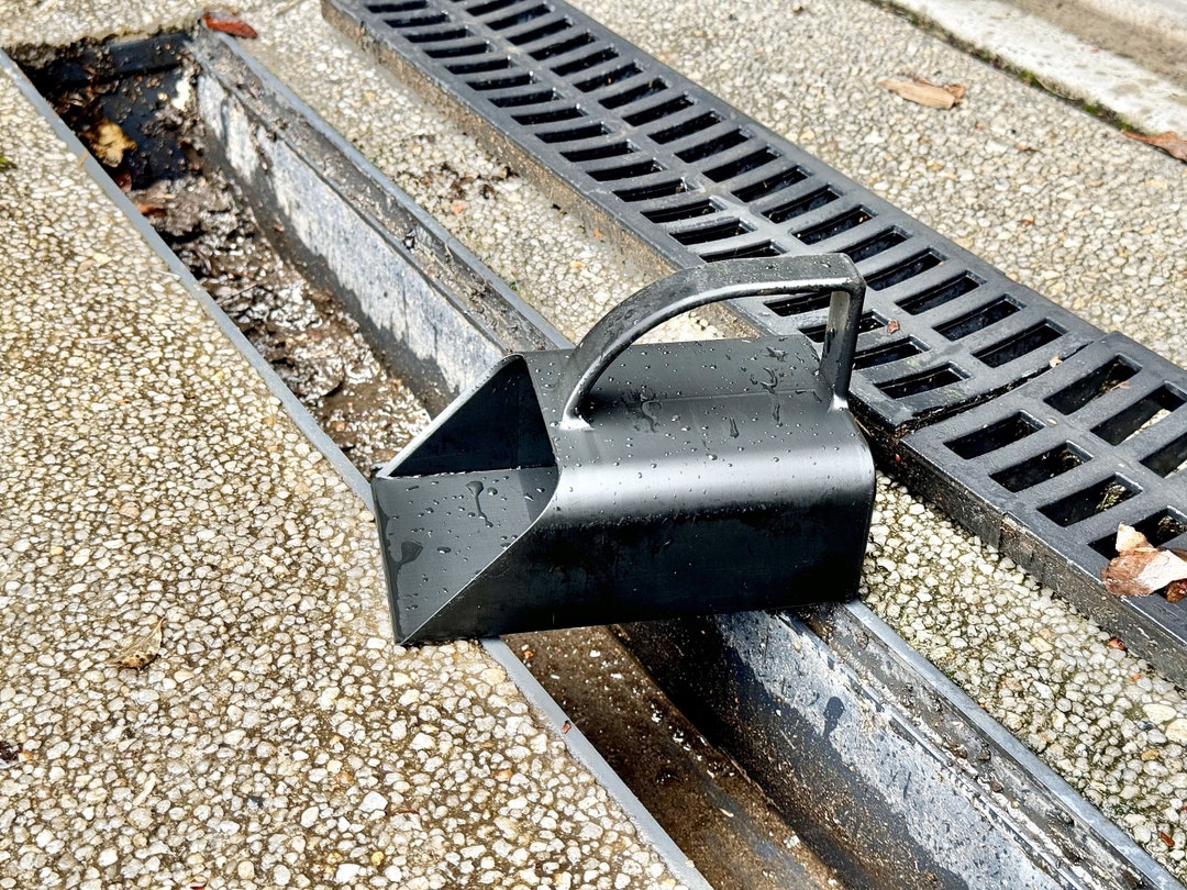 Drainage Channel Cleaning Scoop Better Drain Spade/shovel - Etsy