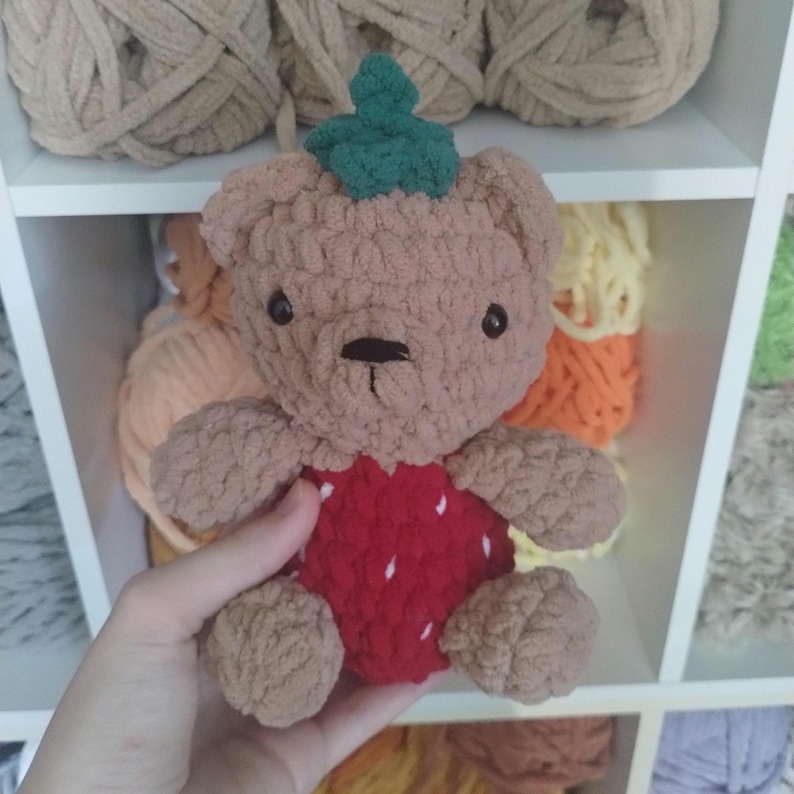 4-in-1 Mini Bears Crochet PDF Pattern - Etsy UK
