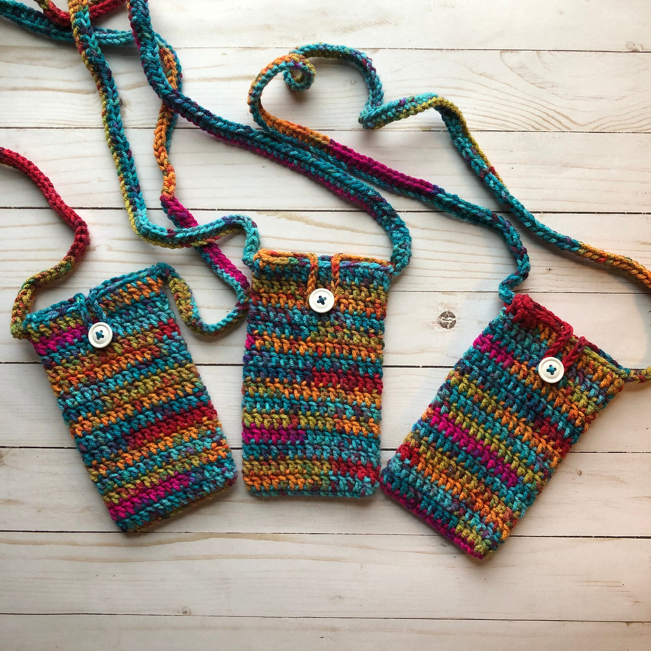 Cross Body Cell Phone Holder Phone Sleeve Small Purse for | Etsy