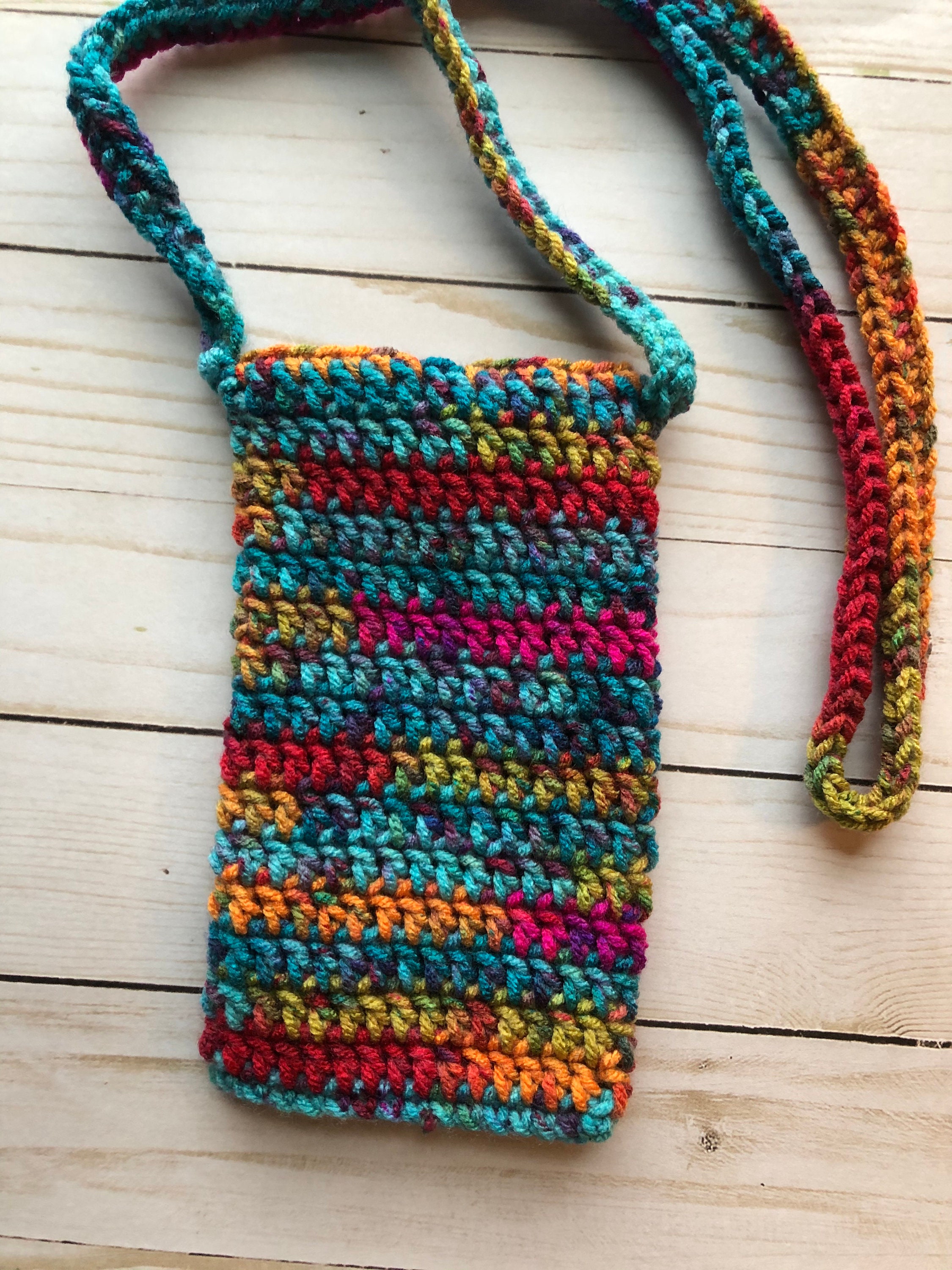 Cross Body Cell Phone Holder Phone Sleeve Small Purse for | Etsy