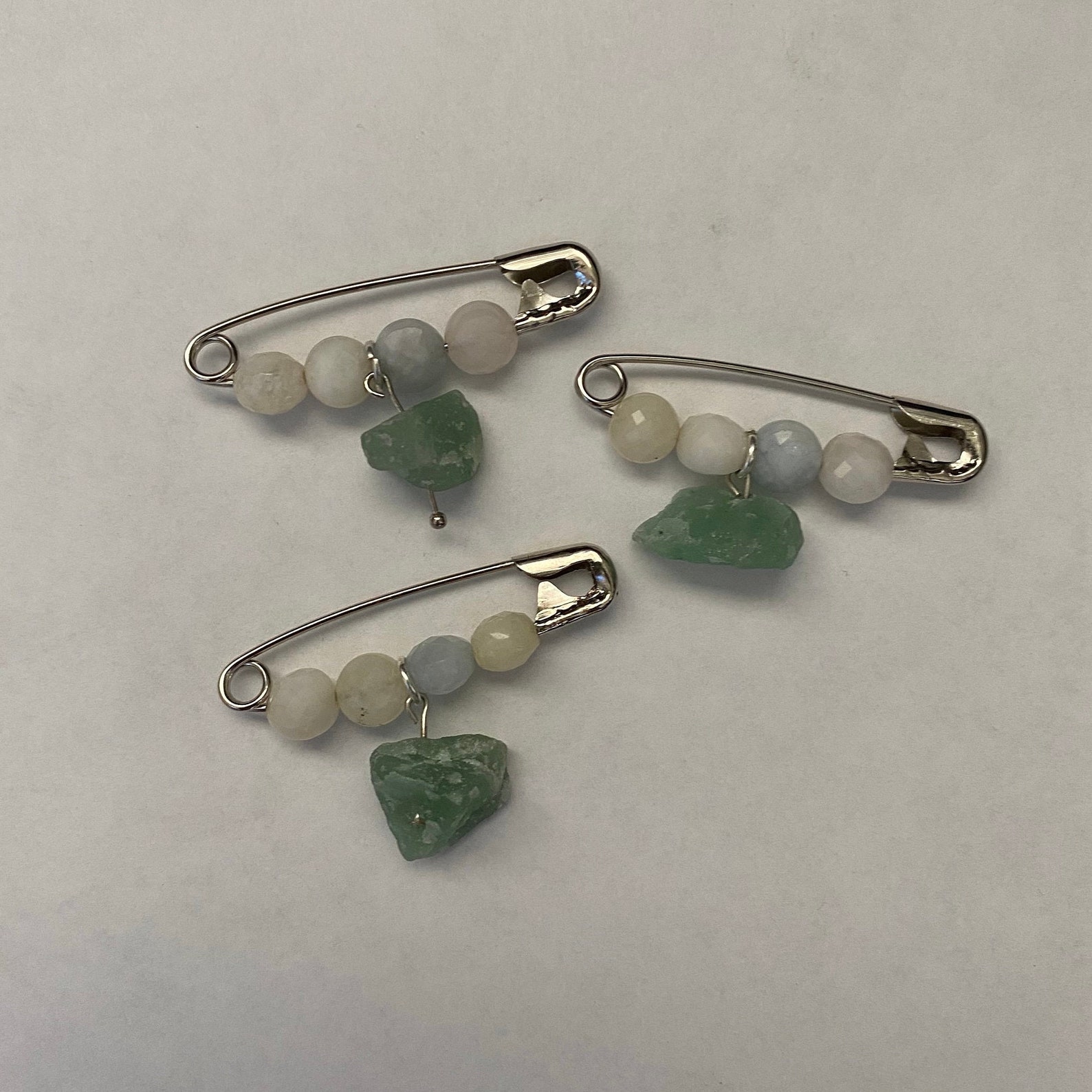 Jade Safety Pin Charm | Pin for Bags | Cute Accessory - Etsy