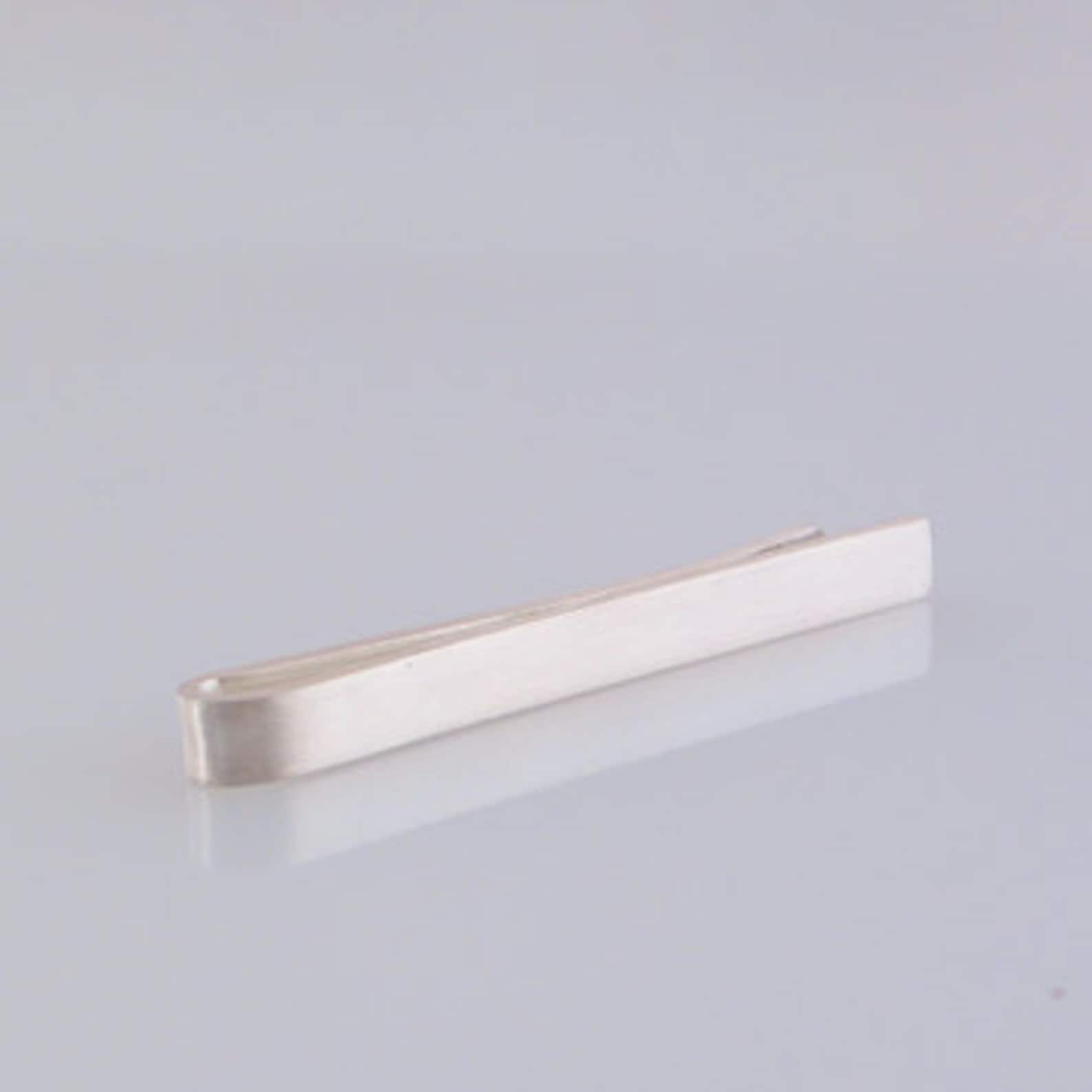 Sterling Silver Tie Bar - Etsy