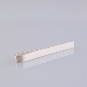 Sterling Silver Tie Bar - Etsy