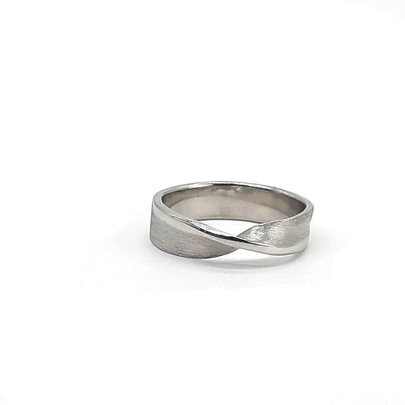 Platinum Mobius Ring - Etsy