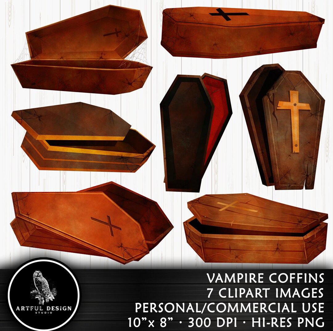 Vampire Coffin PNG, Wood Coffin Clipart, Coffin Clip Art, Halloween ...