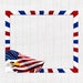 4th of July Frame PNG, Red White and Blue Frame Clipart, Patriotic ...