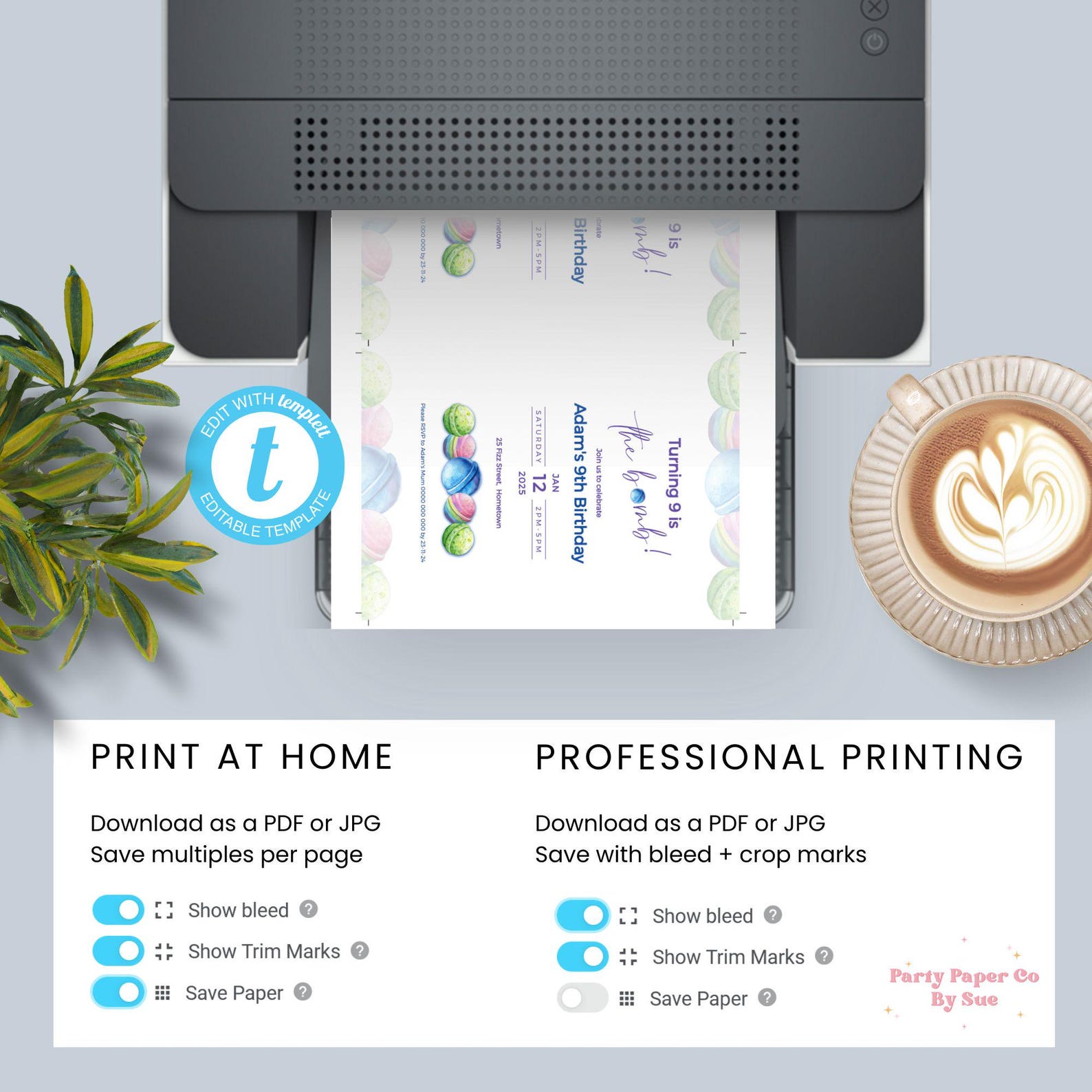 Printable Bath Bomb Ingredient Signs Bundle INSTANT DOWNLOAD Set of 10 ...