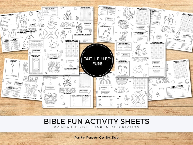 Palm Sunday Kids Activity Sheet, Printable PDF, INSTANT Digital ...
