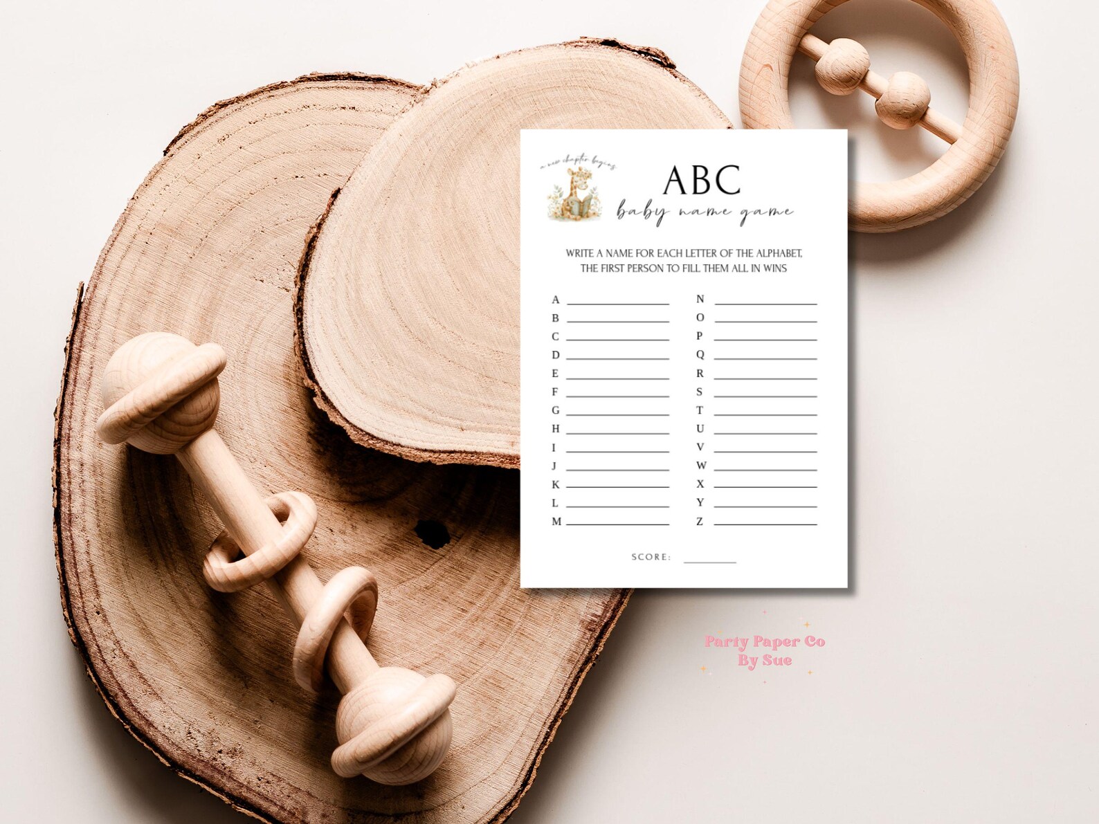 Baby Shower Games Bundle Storybook New Chapter Printable INSTANT ...