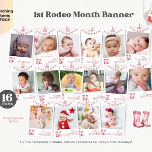 Menu Template 1st Rodeo Birthday INSTANT DOWNLOAD Editable, Cowgirl ...