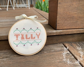 Cross Name Plate - Etsy
