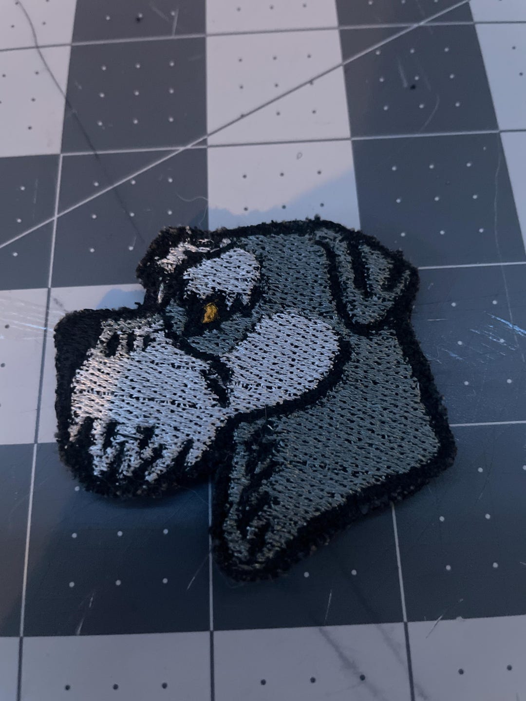 Schnauzer Dog Velcro Patches - Etsy