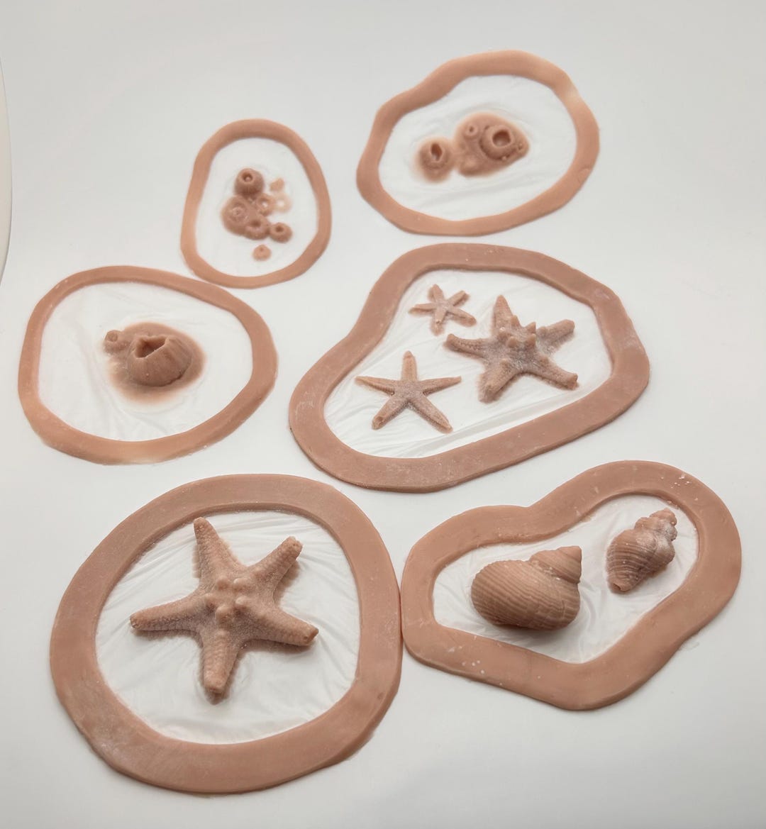 MERMAID SILICONE Prosthetics/starfish Prosthetic/seashell Prosthetics ...