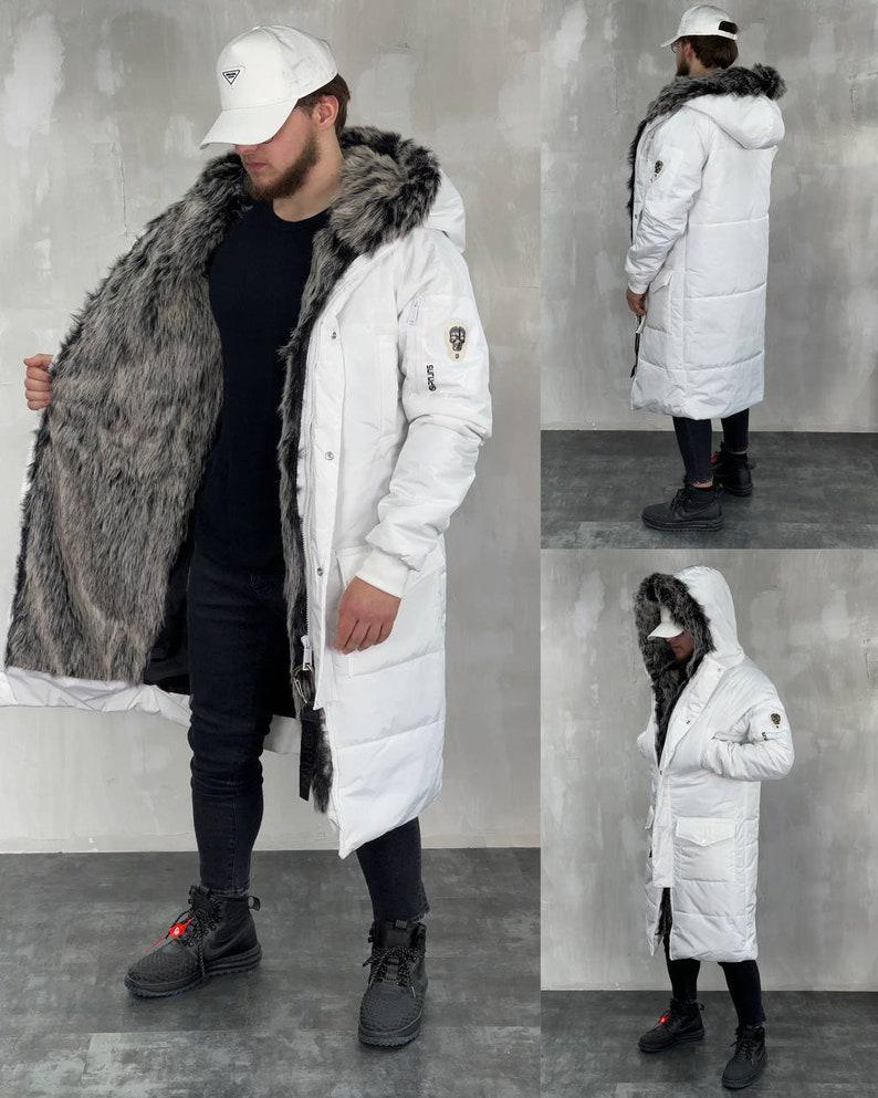 Mens Long Parka 10 Colors, Warm Winter Luxury Parka, Men's Valentines ...