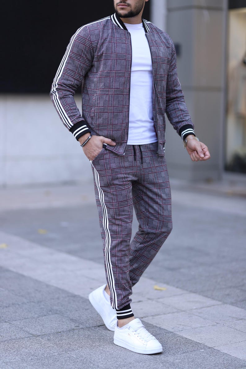 The Gentlemen Tracksuit.jacket and Pant in Set. Men's Tracksuit in a ...