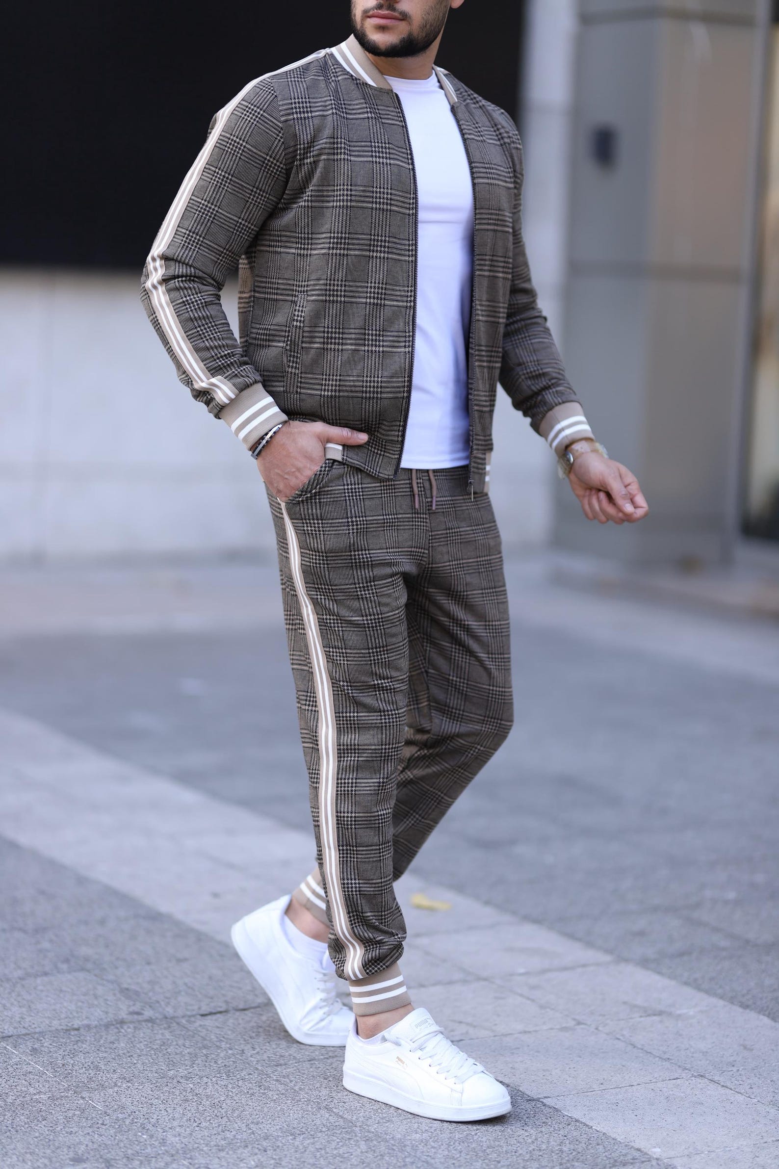 The Gentlemen Tracksuit.jacket and Pant in Set. Men's Tracksuit in a ...