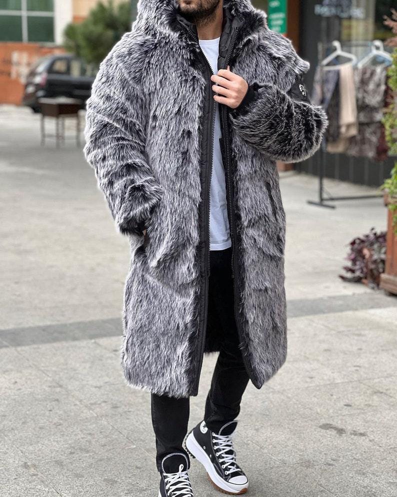 Mens Long Parka 10 Colors, Warm Winter Luxury Parka, Men's Valentines ...