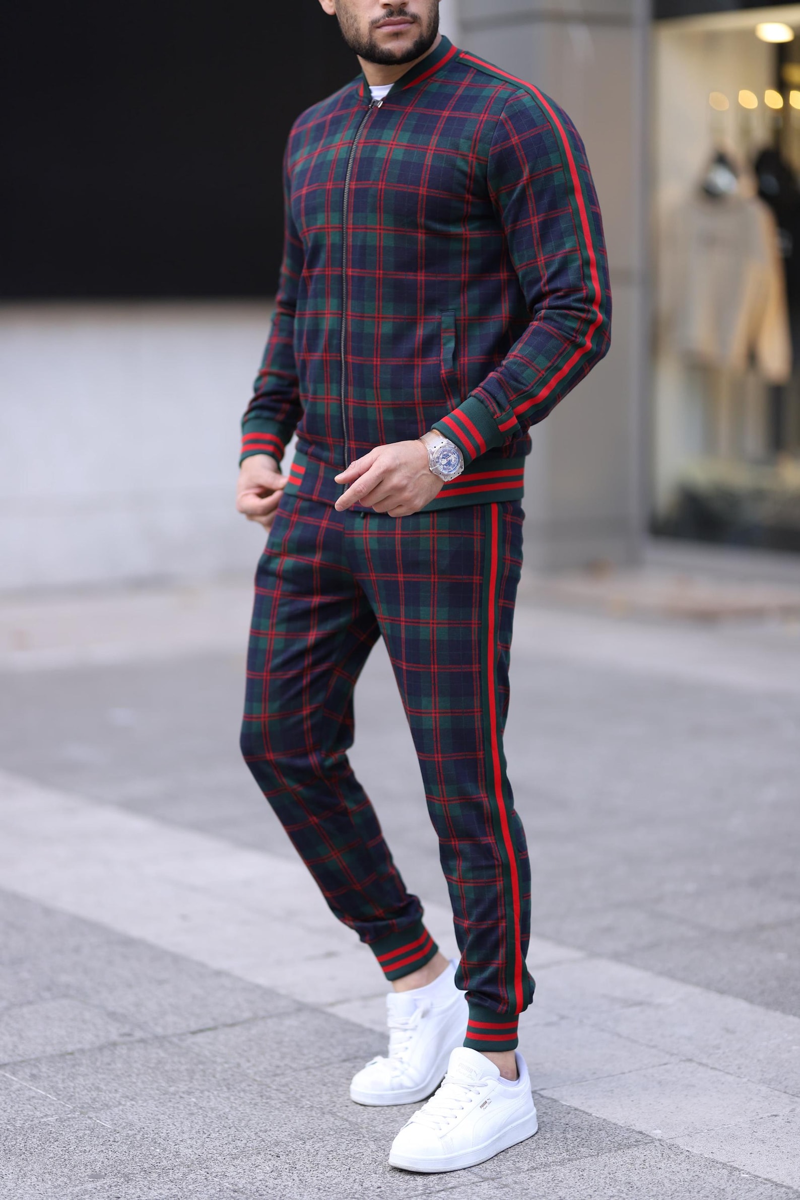 The Gentlemen Tracksuit.jacket and Pant in Set. Men's Tracksuit in a ...