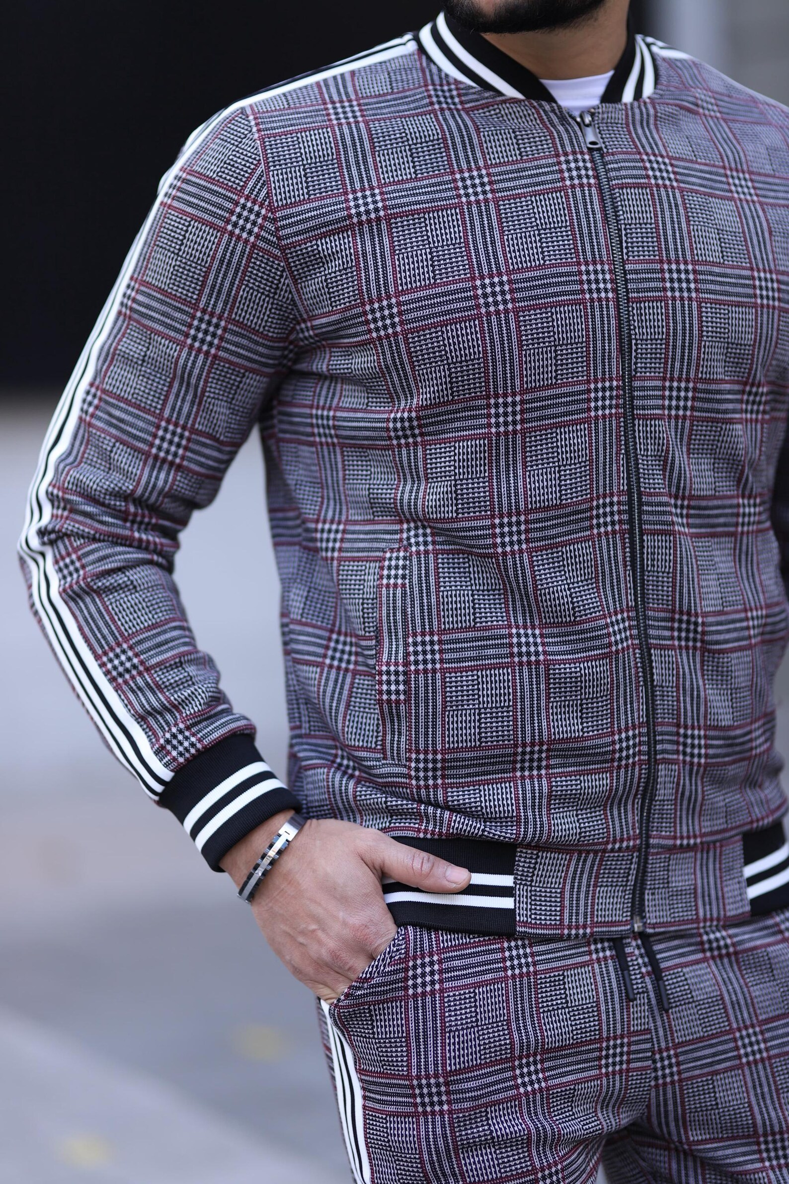 The Gentlemen Tracksuit.jacket and Pant in Set. Men's Tracksuit in a ...