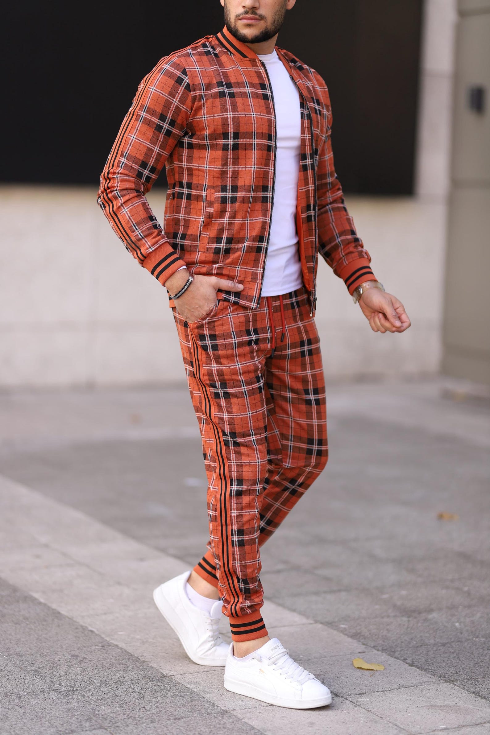 The Gentlemen Tracksuit.jacket and Pant in Set. Men's Tracksuit in a ...