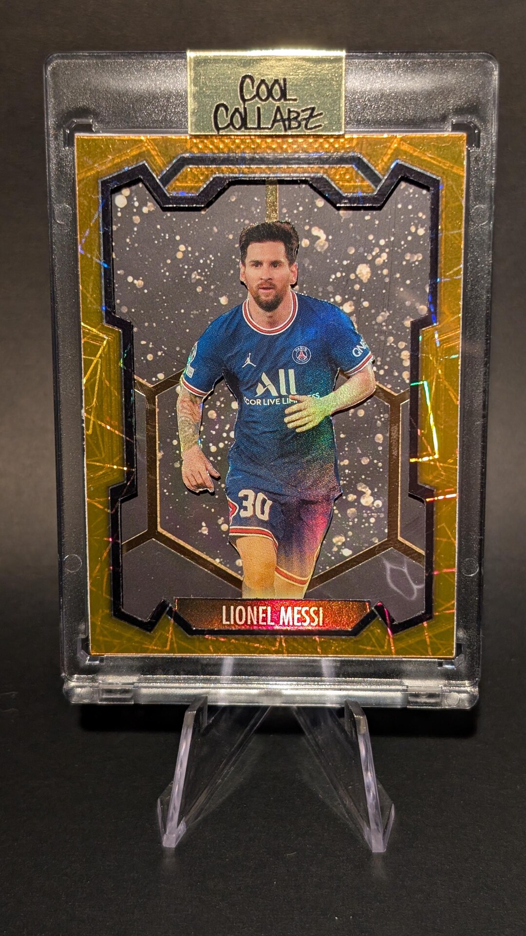 Lionel Messi - Handmade Custom Sports Card-art - Etsy