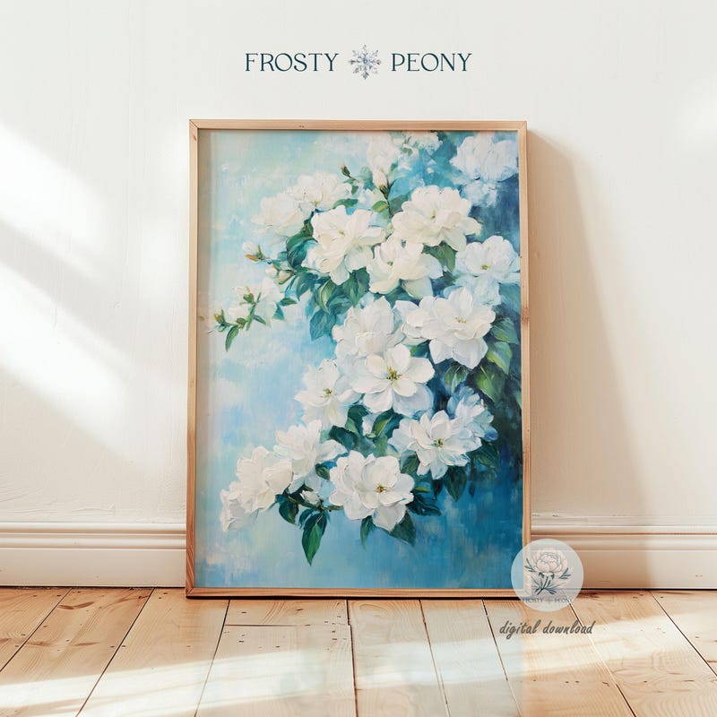 Gardenia Print - Etsy