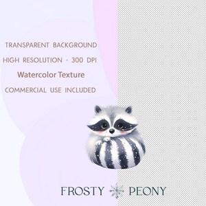 7 Winter Woodland Animals Clipart Bundle PNG Digital Download Winter ...