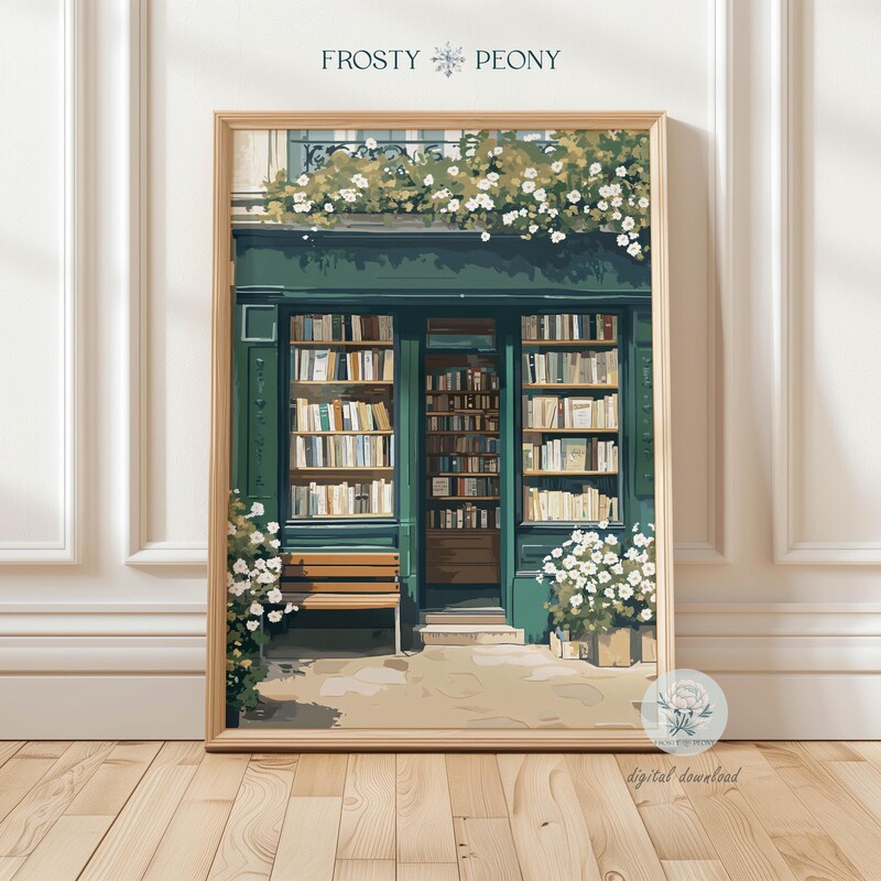 Library Wall Art - Etsy