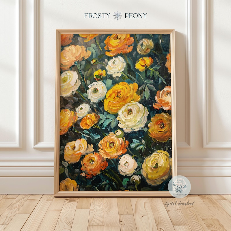 Ranunculus Print - Etsy