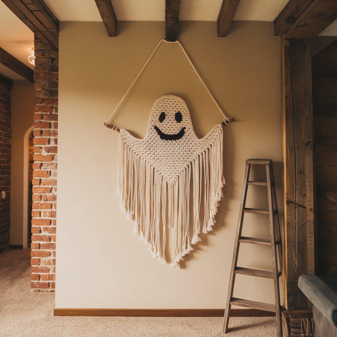 Ghost Tapestry Crochet Pattern / Wall Hanging / Instant Download ...