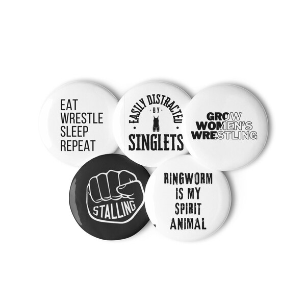 Wrestling Pins - Etsy