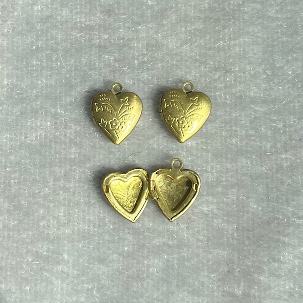 Antique Brass Locket - Etsy