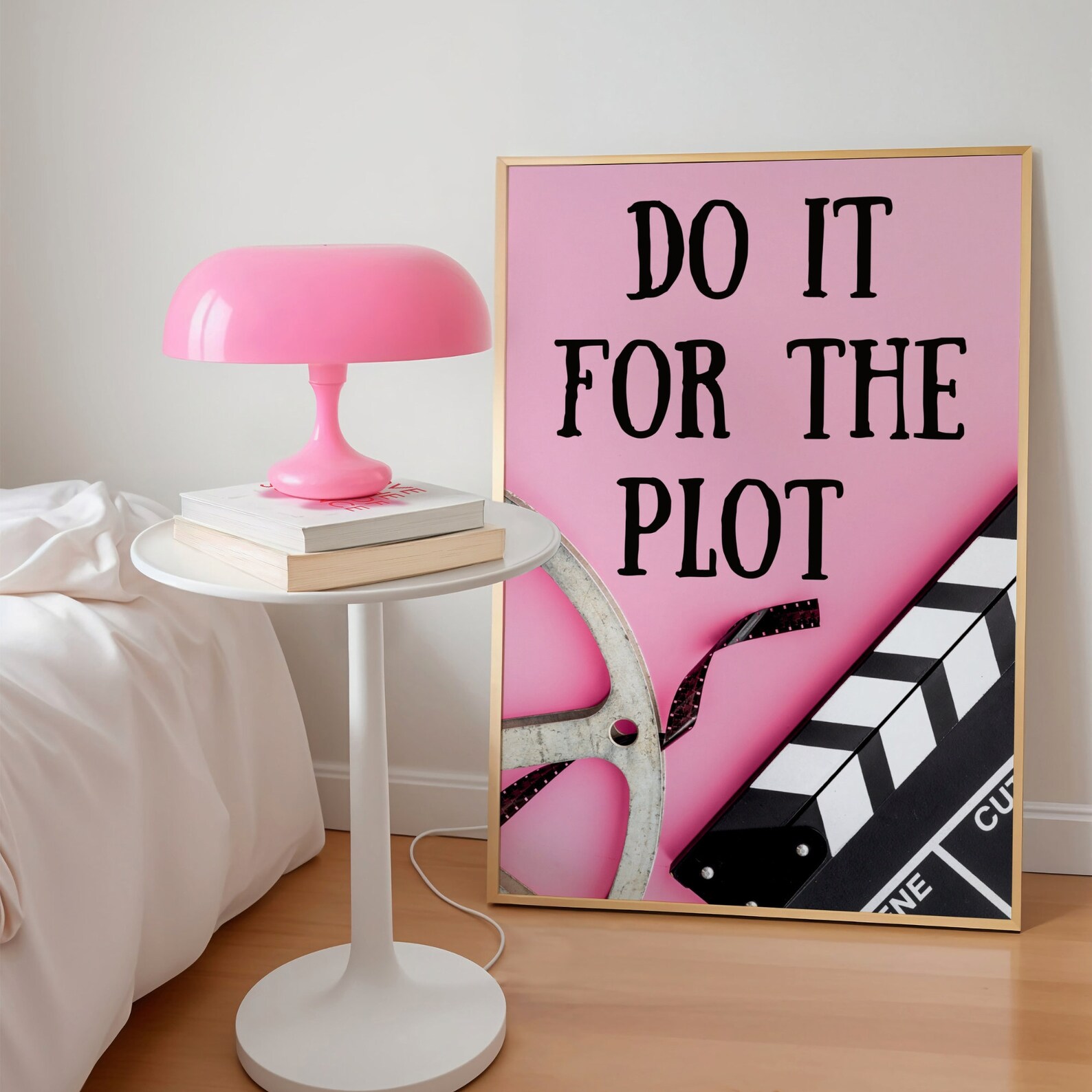Do It for the Plot Poster Cinema Theme Digital Art Do It for the Plot ...