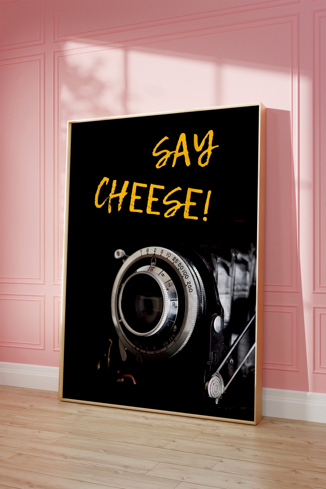Vintage Camera Poster, Classic Camera Print, Retro Wall Art Photography ...