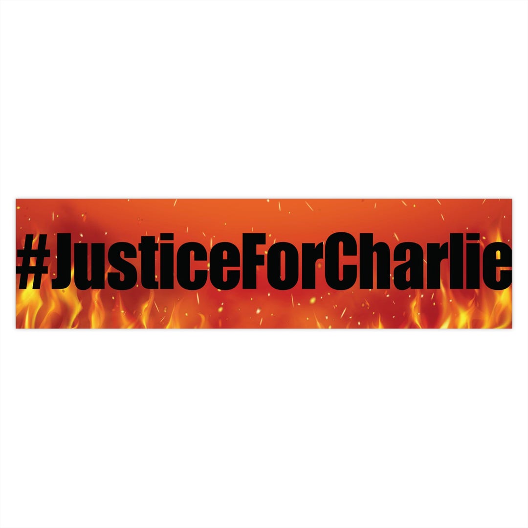 Justice for Charlie Bumper Sticker - Etsy