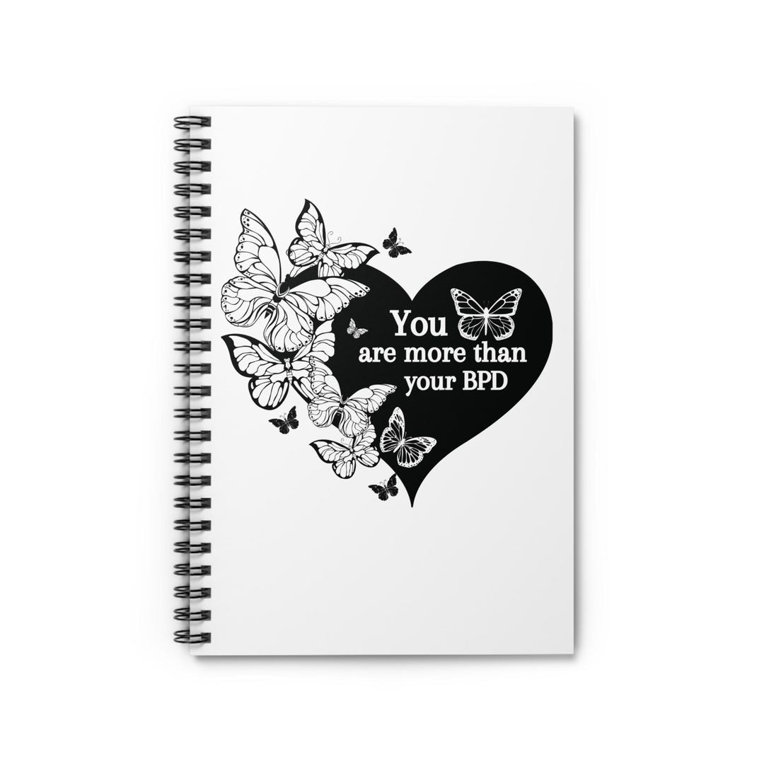 BPD, Borderline Personality Disorder, Spiral Notebook - Ruled Line - Etsy