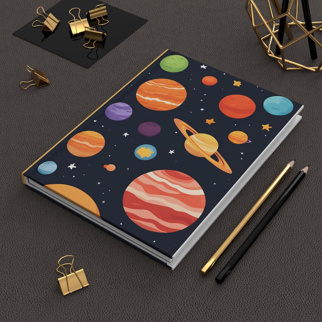 Space Kids Notebook, Galaxy Journal for Children, School Diary With ...