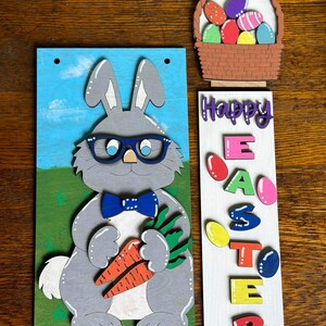 Happy Easter, Interchangeable DIY Craft Kit, Paint Your Own, Paint ...