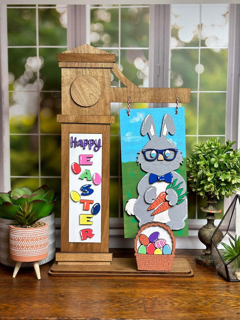 Happy Easter, Interchangeable DIY Craft Kit, Paint Your Own, Paint ...