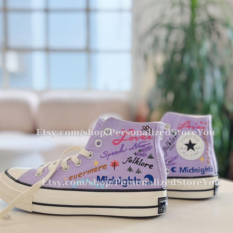 Painted Converse - Etsy