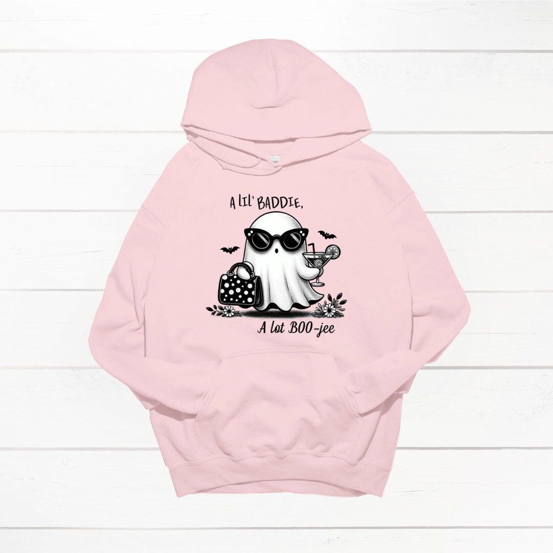 A Lil Baddie, a Lot Boo-jee Halloween Digital Download, Ghost PNG, Bad ...